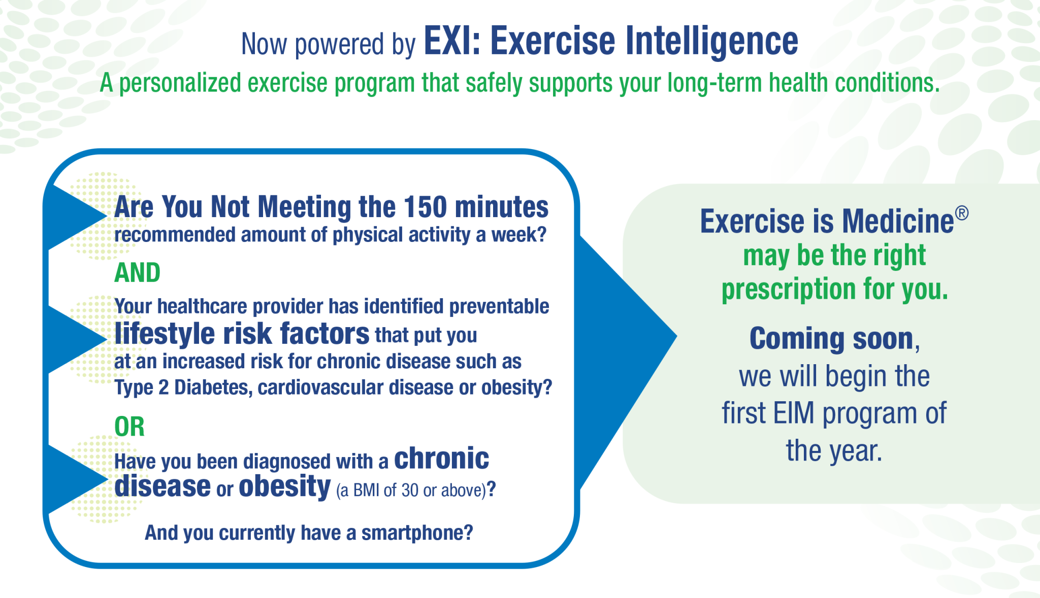 Exercise is Medicine: EIM - Freedom Center