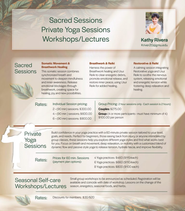 Sacred Sessions - Freedom Center